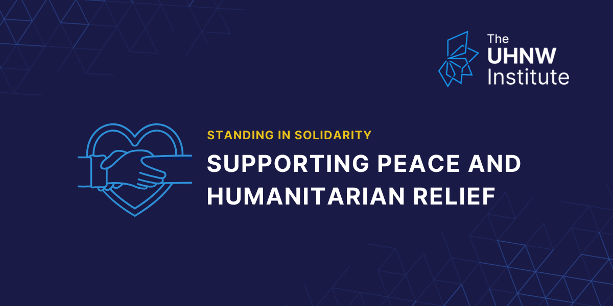 Standing in Solidarity: Supporting Peace and Humanitarian Relief - The ...