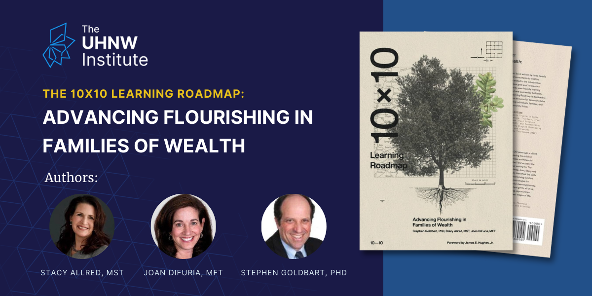 New Book by UHNW Institute Leadership - The 10x10 Learning Roadmap ...