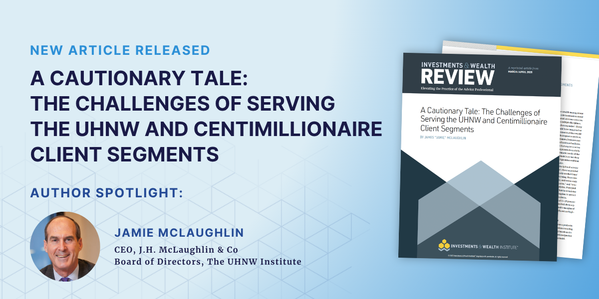 New Article Available in Resource Library: A Cautionary Tale: The ...