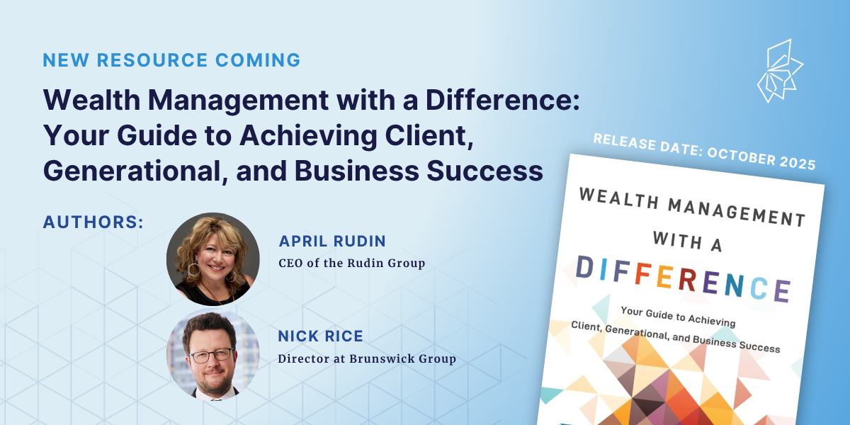 New Industry Resource Available for Pre-Order Wealth Management with a ...