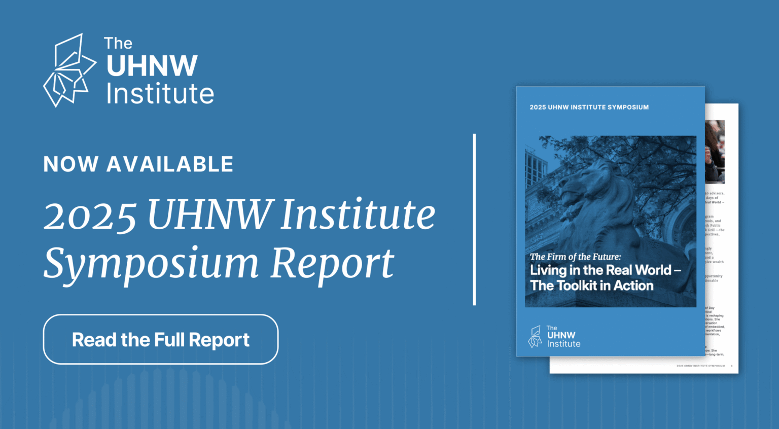 Inside the 2025 UHNW Institute Symposium: The Firm of the Future ...